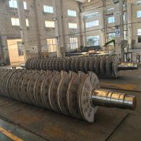 China Big Capacity Energy Saving Hollow Paddle Dryer For Sludge / Chemical Processing for sale