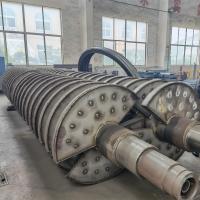 China PLC Control Hollow Paddle Dryer SUS304 Sludge Paddle Dryer System for sale