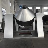 China Conical Vacuum Drying Chamber 2000L Rotary Cone Vacuum Dryer Machine For Granule Product for sale