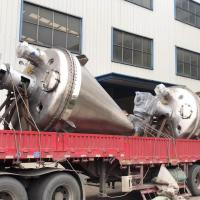 China GMP Conical Vacuum Dryer 7.7kw-55kw Stainless Steel Vacuum Dryer Machine for sale