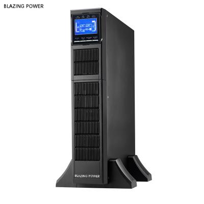 China Compact Rack Mount Single Phase UPS System 2700W For Data Centers for sale