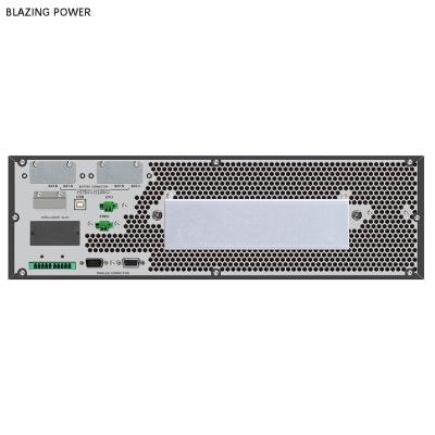 China 30KVA 30KW 3U Rack Mount UPS With LCD Screen Auto Rotation for sale