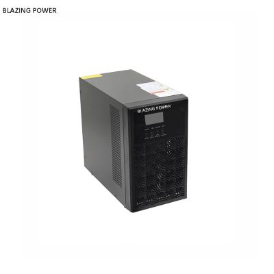 China LCD External Battery UPS Online 6KVA 5400W Zero Transfer Time for sale