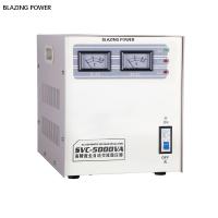 China 5000VA Single Phase Automatic AC Voltage Regulator 140~260V Input Range for sale