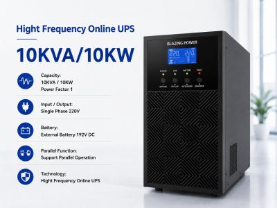 China 10KVA Online UPS with Zero Transfer Time and Pure Sinewave Output for Reliable Power Protection for sale