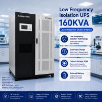 China 160kVA Three-Phase 208V Online UPS with Isolation Transformer for Critical Power Protection for sale