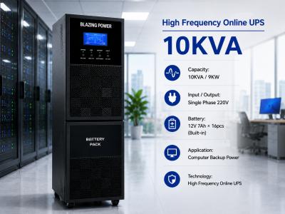 China 10KVA / 9KW High-Frequency Online UPS for sale