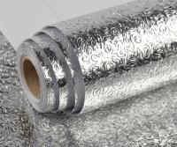 China DIY Removable PET Aluminum Foil Oil Proof Wall Sticker 40cm Width Custom Size for sale