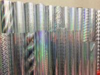 China Holographic Moisture Proof Opaque Plastic Gift Wrapping Paper for sale