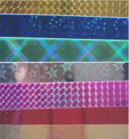 China Holographic Moisture Proof Opaque Plastic Gift Wrapping Paper for sale