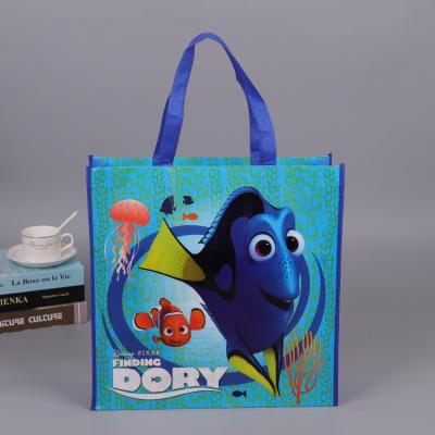 China 34x40cm Eco Friendly Non Woven Shopping Bag Reusable 70-140gsm Custom for sale