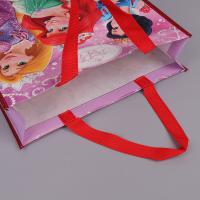 China Reusable Non Woven Gift Bags 15x9.5 Inch Eco Friendly Shopping Bags Custom Print for sale