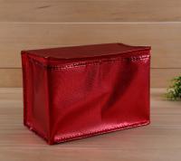China 14x13x7inch CMYK Color Insulated Lunch Cooler Bag Non Woven Aluminium Foil for sale