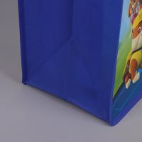 China Custom Printed PP Non Woven Shopping Bag 28.5x40 cm Waterproof Eco Friendly for sale