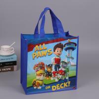 China Custom Printed PP Non Woven Shopping Bag 28.5x40 cm Waterproof Eco Friendly for sale