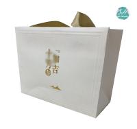 China Custom Kraft Paper Shopping Bags 28x20x10 cm Eco Friendly Recyclable with Handles for sale
