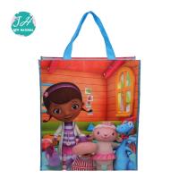 China OEM Custom 15x13x9.5 Inch PP Non Woven Shopping Bag Reusable Polypropylene Tote for sale