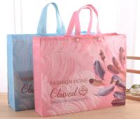 China Recycled PP Non Woven Shopping Bag with Silk Screen Printing Custom Size Eco Friendly Tote for sale
