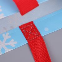 China Custom 25x30cm Flexo Printed Christmas Gift Bags Laminated Non Woven Fabric for sale