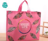 China 70gsm Square Laminated Non Woven Polypropylene Bags OEM ODM Custom Shopping Tote for sale