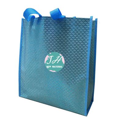 China 80gsm CMYK Color Laser Film Non Woven Fabric Carry Bags Custom Size for sale