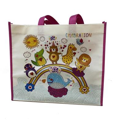 China Custom Non Woven Polypropylene Tote Bags 60-120 GSM Reusable Eco Friendly Promotional Shopping Bags for sale