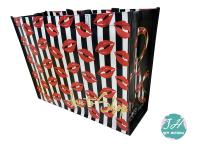 China Customized 80gsm PP Non Woven Bag Waterproof Laminated Shopping Tote with Handles for sale