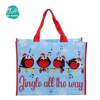 China Custom Non Woven Grocery Bags with Cartoon Prints Reusable Shopping Tote 30x40cm for sale