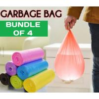 China 45x50cm Heavy Duty Plastic Garbage Bags 100 Pcs Biodegradable Trash Liners for sale