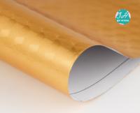 China 40x200cm Embossed Golden Foil PVC Wallpaper Sticker Oil Proof Waterproof Self Adhesive for sale