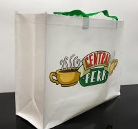 China Custom Heavy Duty Non Woven Shopping Bags AZO Free Reusable Tote for Wine Bottles for sale