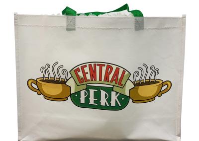 China Custom Heavy Duty Non Woven Shopping Bags AZO Free Reusable Tote for Wine Bottles for sale