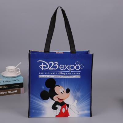 China Custom Logo Eco-Friendly Non Woven Shopping Bags 1000 Pcs MOQ Reusable Polypropylene Fabric Bags for sale