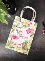China Custom Kraft Paper Carry Bags 32x11x38cm CMYK Color Luxury Shopping Tote for sale