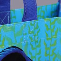 China Custom Eco Friendly Non Woven Tote Bag 30x36x15cm 15kgs Durable Shopping Bag for Supermarkets for sale