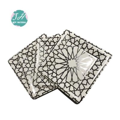 China Stocked Sugarcane Bagasse Pulp Disposable Paper Plate for sale