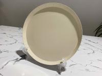 China 350g CMYK Color Round Disposable Paper Plate 9 inch for Carnival Party Dinner for sale