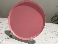 China 350g CMYK Color Round Disposable Paper Plate 9 inch for Carnival Party Dinner for sale
