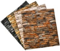 China XPE PE Foam Wall Sticker 3D Brick Design 8mm Thickness Self Adhesive Waterproof Wallpaper for sale