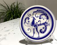 China Custom Printed Disposable Paper Plates 7 Inch Biodegradable Party Dinnerware OEM for sale