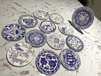 China Custom Printed Disposable Paper Plates 7 Inch Biodegradable Party Dinnerware OEM for sale