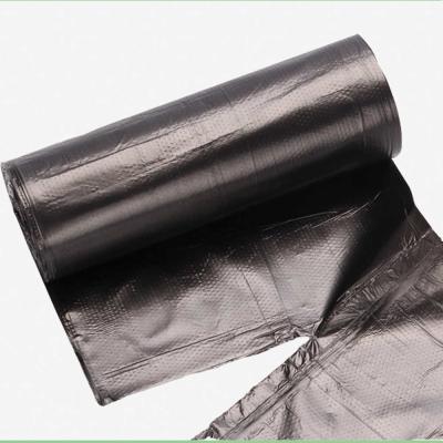 China Customized Waterproof PE Drawstring Garbage Bags 10000 Bags MOQ OEM for sale
