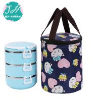 China Cylinder Insulated Lunch Cooler Bag 15kg Capacity Customizable Polyester Large Food Bag for sale