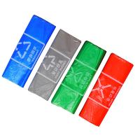 China LDPE Large Kitchen Garbage Bags 1 Ton MOQ Custom Size Thickness Puncture Resistant for sale