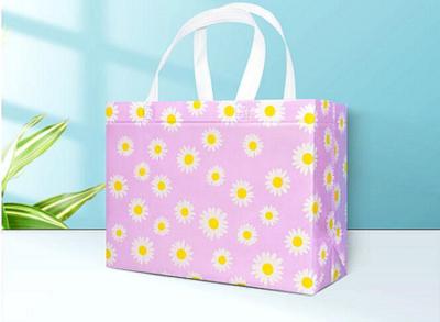 China Custom Non Woven Fabric Foldable Tote Bag Eco Friendly Reusable Shopping Bag for sale