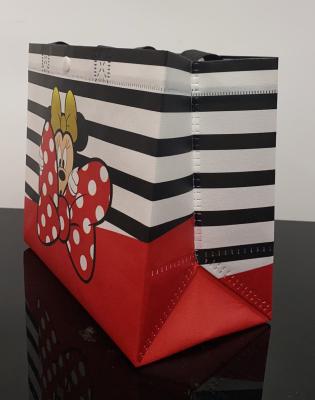 China Disney Laminated Reusable Non Woven Shopping Bag with Handle 300-3000 PCS Custom Size for sale