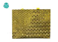 China Golden Metallic Laminated Non Woven Shopping Bags 44x15x24cm Custom Size for sale