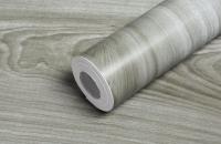 China Self Adhesive Wood Grain PVC Wallpaper Sticker 5m Roll for Home Office Decoration for sale