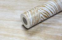China Self Adhesive Wood Grain PVC Wallpaper Sticker 5m Roll for Home Office Decoration for sale