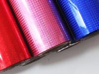 China Self Adhesive Holographic Heat Transfer PVC Vinyl Gift Wrapping Paper Roll 50cm x 10m for sale
